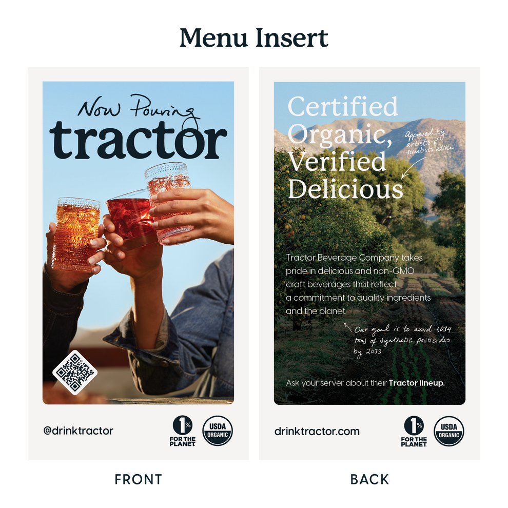 Menu Insert Cards – Tractor Portal